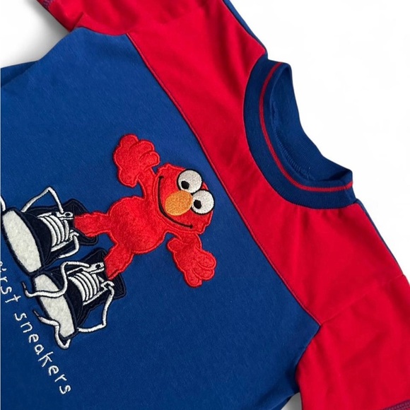 Sesame Street | Shirts & Tops | 9s Sesame Street Red And Blue Elmo ...